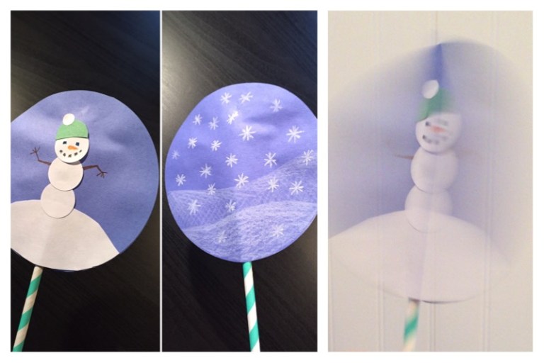 Thaumatrope Snow Globes | Design in Play